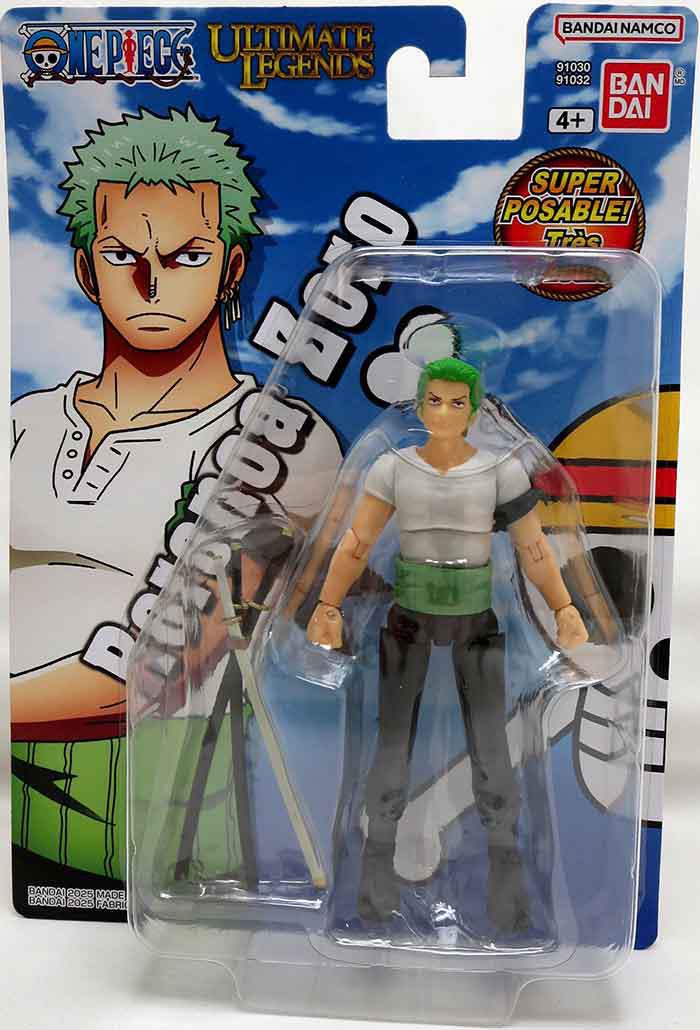 One Piece - Roronoa Zoro Ultimate Legends 5in Figure – Arisu