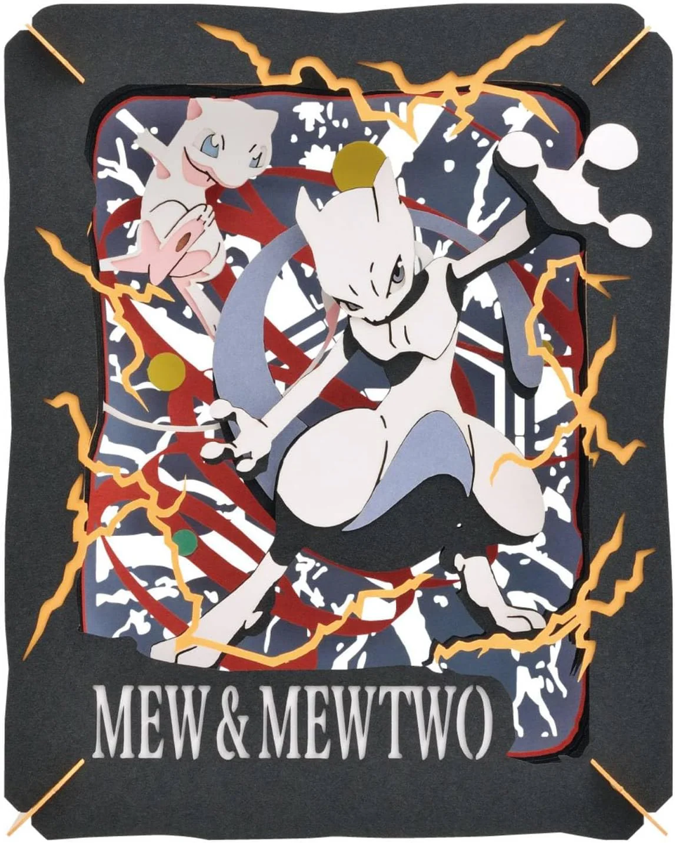 Pokemon - Mew & Mewtwo Paper Theater – Arisu